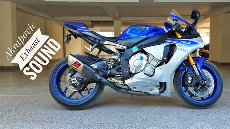 Yamaha R1 With Akrapovic Exhaust Short Spin And Insane Revving 🙊🙈
