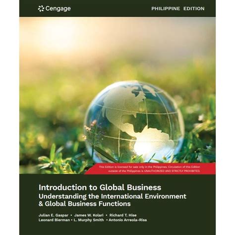 Introduction To Global Business Understanding The International
