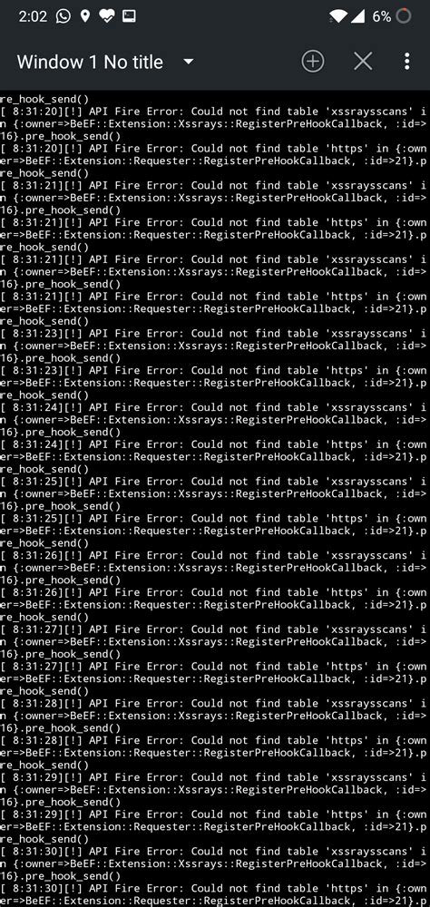 Isssue In Geeting Browser Hooked · Issue 1925 · Beefprojectbeef · Github