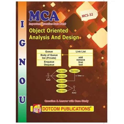 Object Oriented Analysis And Design Book At Rs 310piece इग्नू बुक्स