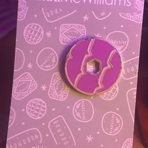 Teatime Favourites Biscuit Tin Surprise Inside Enamel Pin Pin Badge