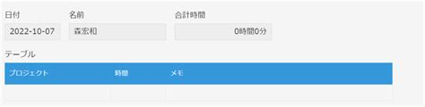 テーブルに空レコードを追加する（単一テーブル） Krewdataドリル