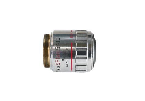 Olympus Microscope Objective Lens Neo Splan 5x Nic Spectrographic Ltd