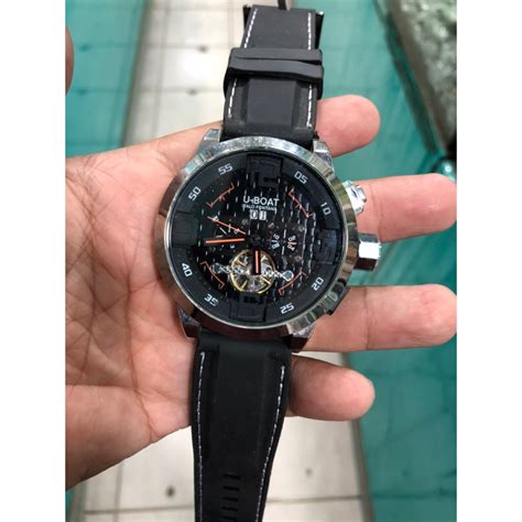Jual Jam Tangan Sport Pria U Boat Automatic Chronograph Klasik Shopee
