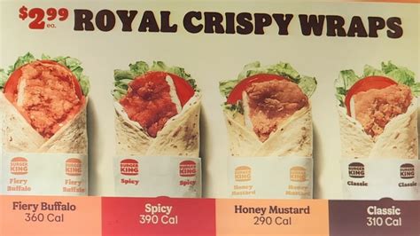 Burger King Fiery Buffalo Royal Crispy Wrap Review Its A Must Try For
