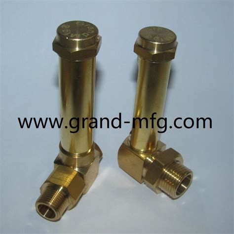Male Thread G1 4 G3 8 G1 2 Brass Tuber Oil Level Guage Indicator M