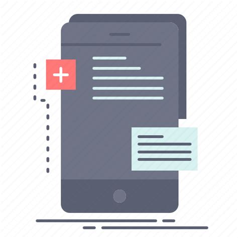 developer frontend interface mobile phone icon