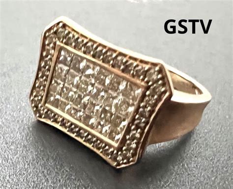 Gstv K18pgブラウンダイヤ ミステリーセッティング 20号 メルカリ