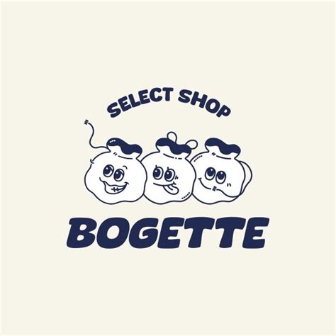 캐릭터 로고 디자인bogette 로고 디자인 포트폴리오 크몽