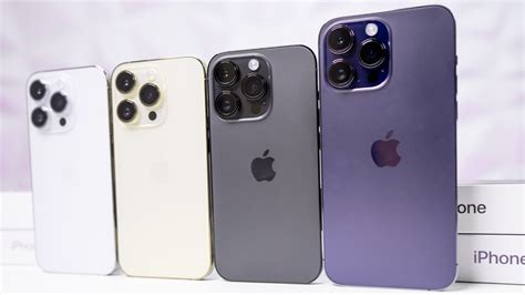 Iphone Pro Pro Max Every Color Space Black Deep Purple Silver