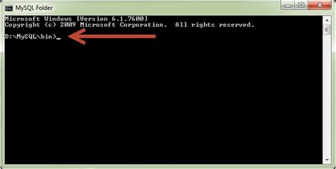 Cmd Windows Berjalan Langsung Pada Folder Dmysqlbin Duniailkom
