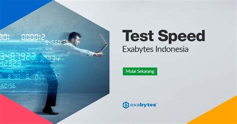 Network Speed Test Exabytes Indonesia