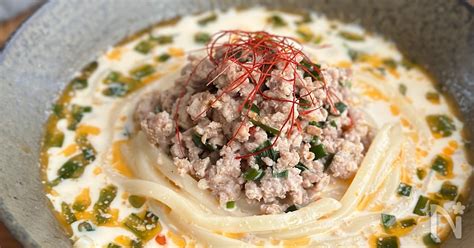 【冷凍うどんで】レンチン♪にら入り冷やし坦々うどん レシピサイトnadia