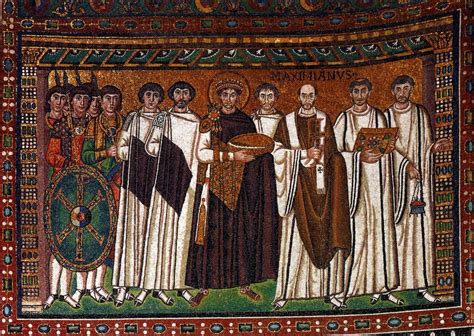 Justinian Theodora And Their Attendants — Will Ferrari