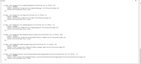 Systemnullreferenceexception Incomprehensible Crash Without An Involved Module I Cannot