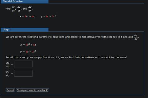 Solved Tutorial Exercise Find En And On Dx Dy Dt Dt Dy Dx X