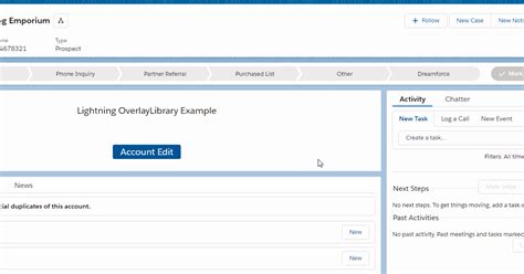 Salesforce Code Crack Show Modal Box Using Lightning Overlaylibrary In