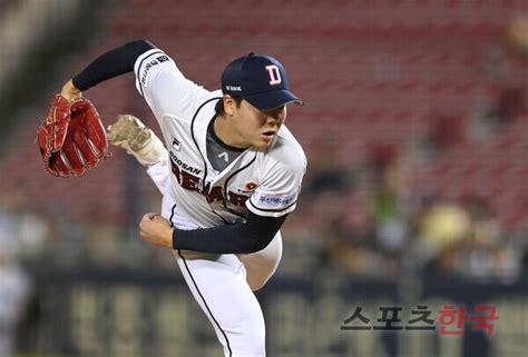 두산 영건 최승용 6이닝 2실점 Qs 시즌 3승은 다음에