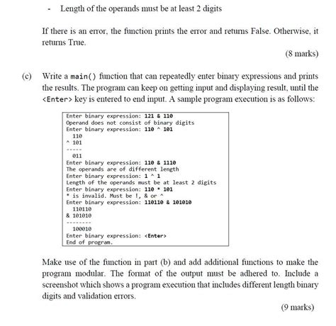 Solved This Program Demonstrates Operations Of Bitwise