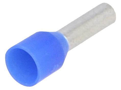 Terminal Pin Hueco Azul 13 Awg Modelo Bm00506 Marca Bm Group