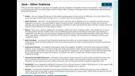 Java Other Features Telugu Youtube
