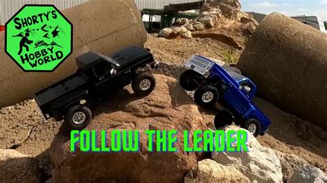 Rc Scx10 Iii Follow The Leader Rccrawler Axial Chevy C10 Youtube