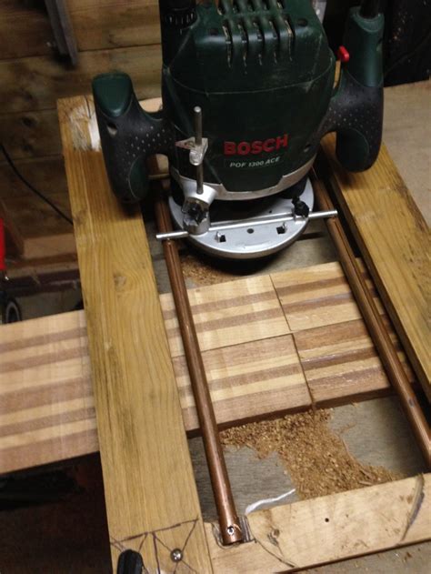 Flattening Two Necks With My Home Brew Router Jig Cellar Guitars