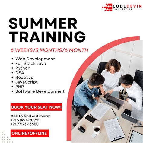 Codedevin Solutions On Linkedin Btech Mtech Bca Mca Summertraining Techskills