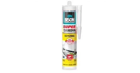 Bison Super Silicone ΑΝΤΙΜΟΥΧΛΙΚΗ ΣΙΛΙΚΟΝΗ ΔΙΑΦΑΝΗ ΓΙΑ ΚΟΥΖΙΝΑ 300ml 28790