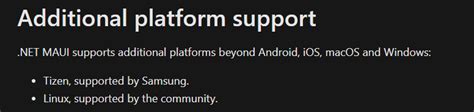 How To Add Linux Support In Dotnet Maui Rdotnetmaui