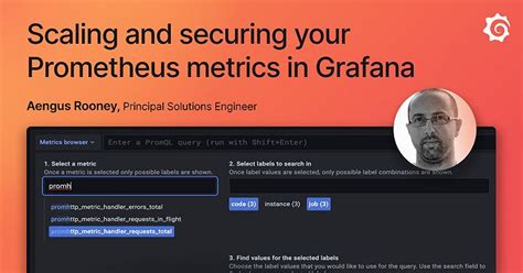 Scaling And Securing Your Prometheus Metrics In Grafana Grafana Labs