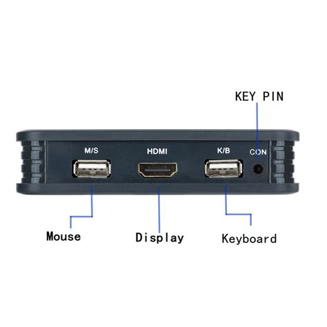 2 Ports Hdmi Compatible Kvm Switch With Cables For Grandado