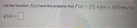 Solved Let The Function F X Have The Property That Chegg