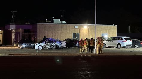 Two Dead One Seriously Injured After Saturday Night Lubbock Crash