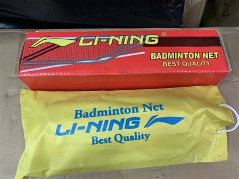 Jual Net Badminton Net Bulutangkis Li Ning Lining Sling Baja Di Seller