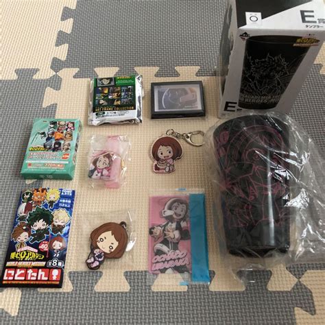 僕のヒーローアカデミア 麗日お茶子 一番くじ アクリルキーホルダー 他 By メルカリ