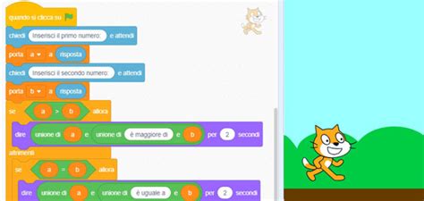 media di due numeri in scratch calcolo della media di numeri