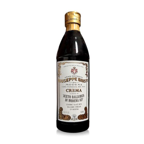 Giuseppe Giusti Italian Crema Balsamic Glaze Vinegar