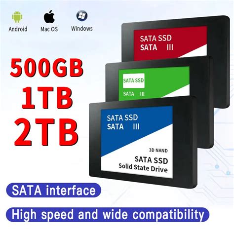2 5 Cal SATA 3 SSD 1TB 2TB Flash wewnętrzny dysk twardy SSD M 2 NGFF