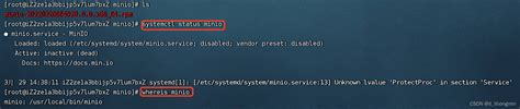 minio 服务的搭建和使用 error unable to start the server console addres csdn博客