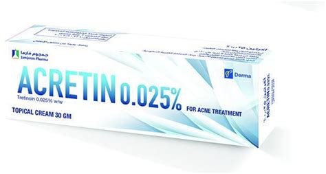 Acretin 0.025% For Acne Treatment Topical Cream 30gm price from anwar ...