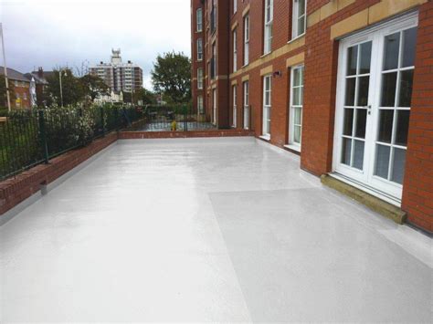 Balcony Flat Roof Coating In Buxton Roof Recoating