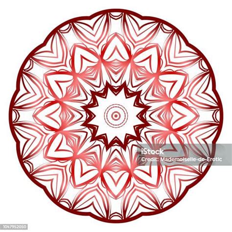 라운드 패턴 꽃 만다라입니다 원형 꽃 장식입니다 장식 벡터 일러스트 레이 션 0명에 대한 스톡 벡터 아트 및 기타 이미지 0명 꽃 식물 동기 부여 Istock