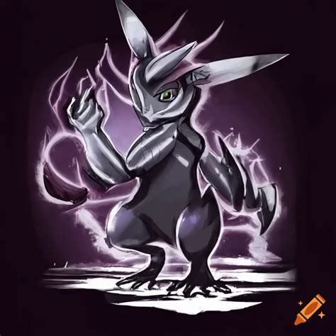 Pikachu And Darkrai Fusion Artwork On Craiyon