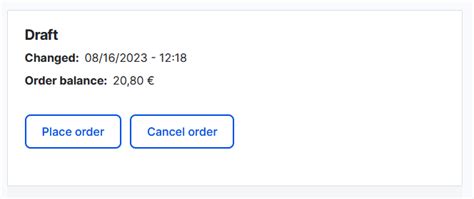 Improve The Order Workflow Ui Drupal Org