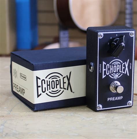 Dunlop Echoplex Preamp Guitar Effects Pedal Reverb