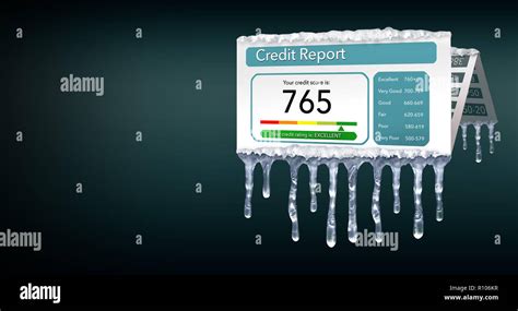 A Credit Freeze Or Freeze On Your Credit Report Is Represented With