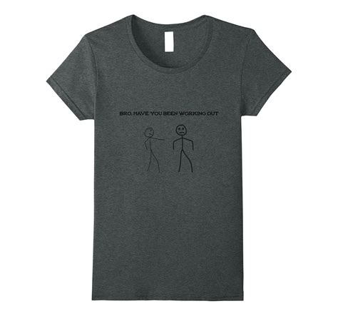 Funny Stick Figure Shirt Joke Work Out Tee 4lvs