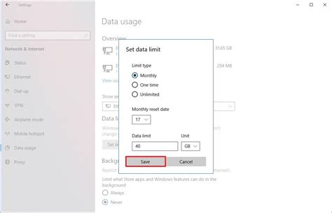 How To Monitor And Control Data Usage On Windows 10 April 2018 Update Windows Central