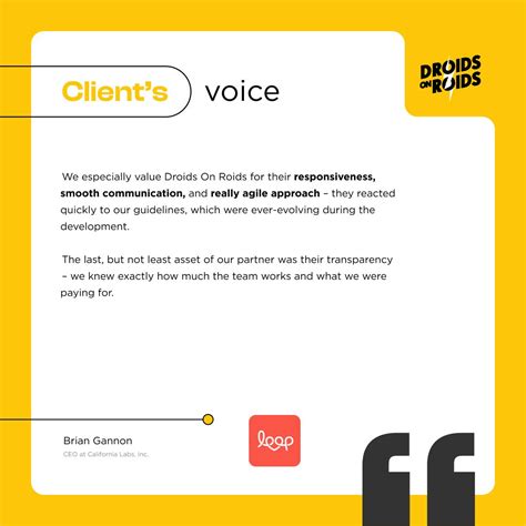 Droids On Roids On Linkedin Clienttestimonials Withdroidswethrive Mobileappdevelopment